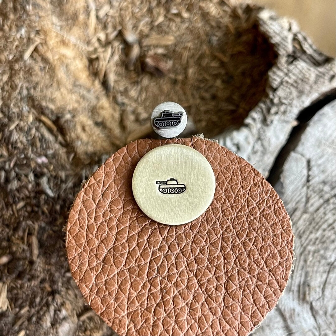 TANK Metal Stamp Tank Metal Die Metal Stamps Jewelry - Etsy