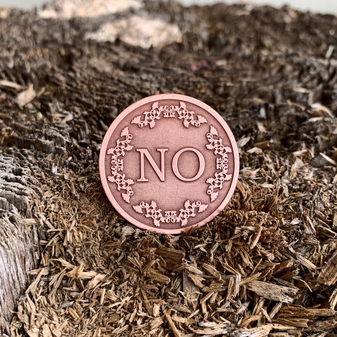 YES/NO Coin Decision Coin Oracle Coin 33 mm 1.25 inch | Etsy