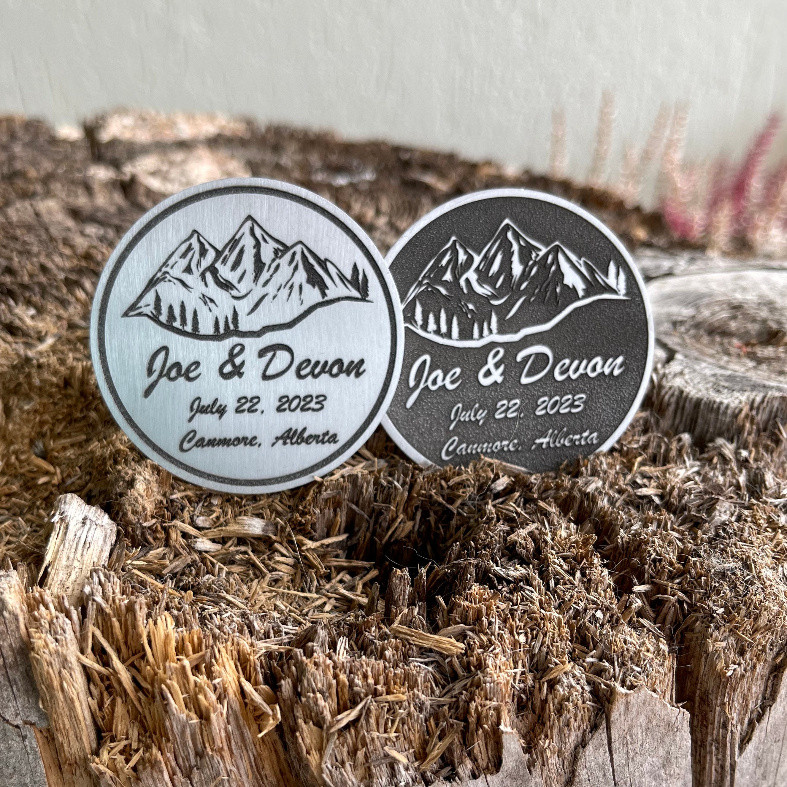 CUSTOM COIN Souvenir Coin Pocket Token 60 Mm 2.375 Inch - Etsy