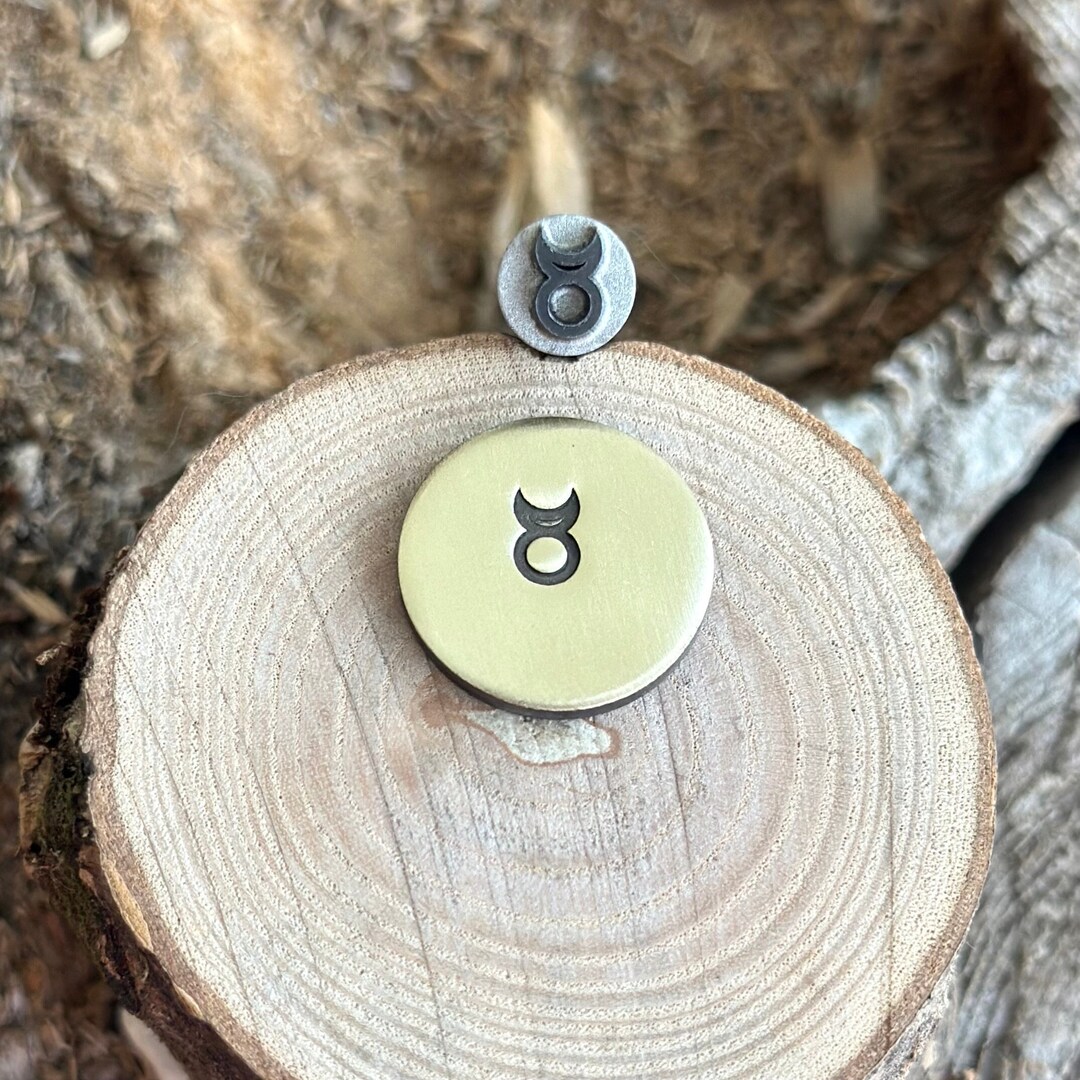 HORNED GOD Metal Stamp || Horned God Metal Die || Metal Stamps ...