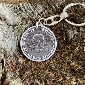 ZEUS || King of the Gods || Greek Mythology Coin, Pendant, Keychain ...