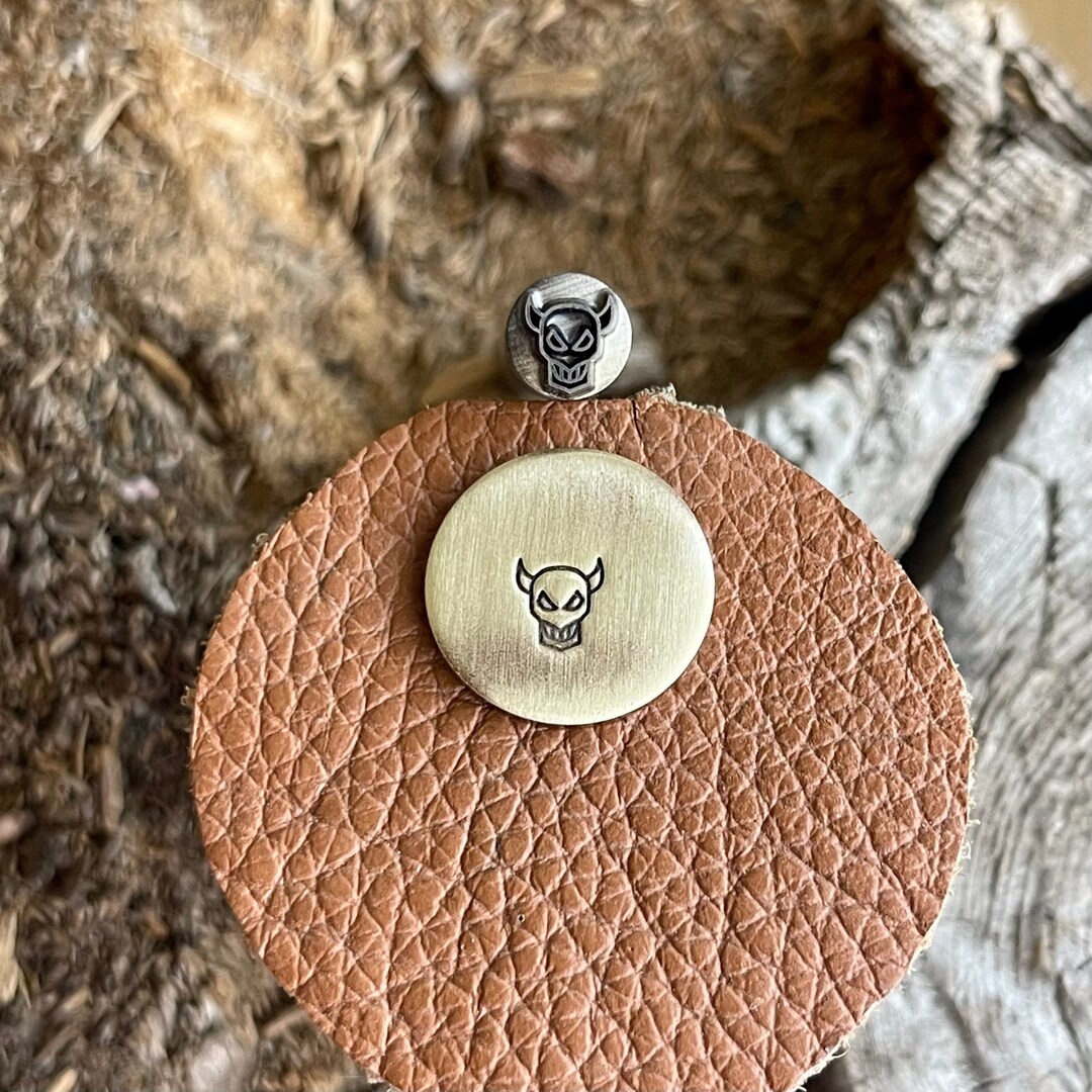 DEVIL Metal Stamp Devil Head Metal Die Metal Stamps Jewelry Punch Stamp ...