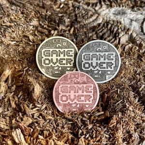 Game Over/level UP Decision Coin || Decision Coin || Oracle Coin ...