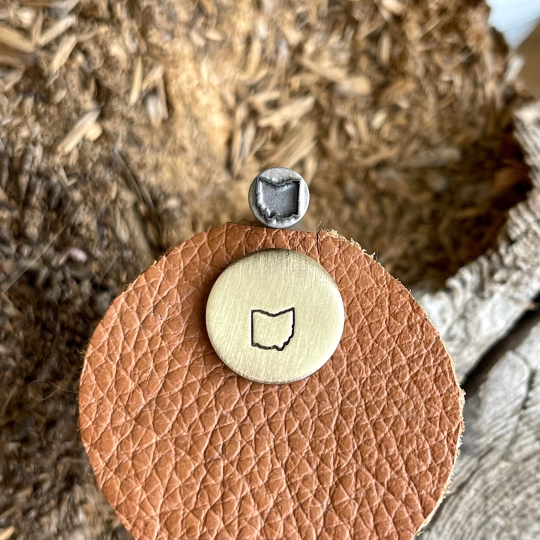 OHIO METAL Stamp || Ohio State Metal Die || Metal Stamps || Jewelry ...