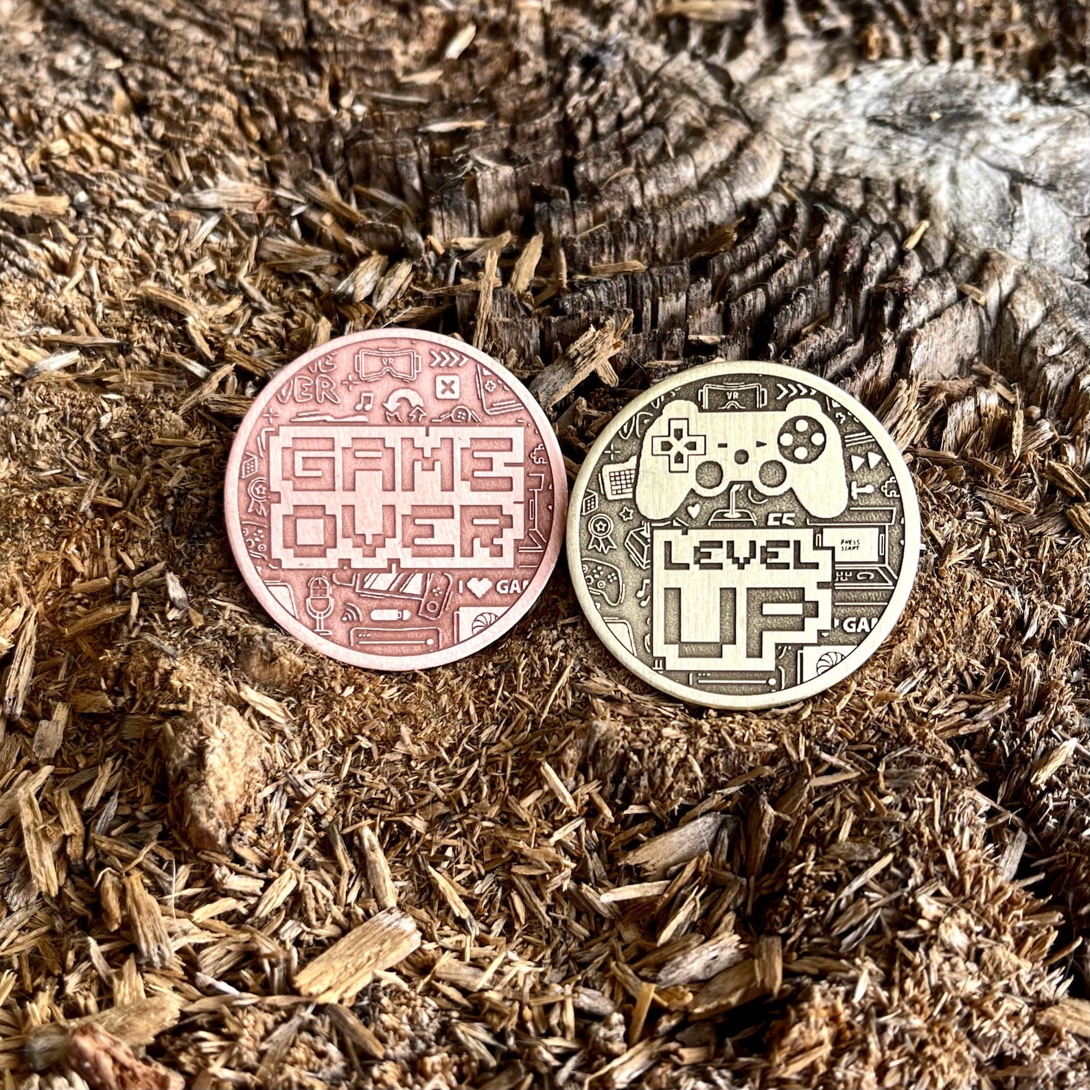 Game Over/level UP Decision Coin || Decision Coin || Oracle Coin ...