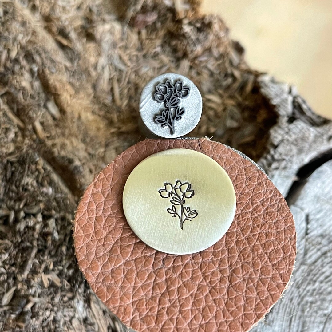 SWEET PEA Metal Stamp Flower Metal Die Metal Stamps Jewelry Punch Stamp ...