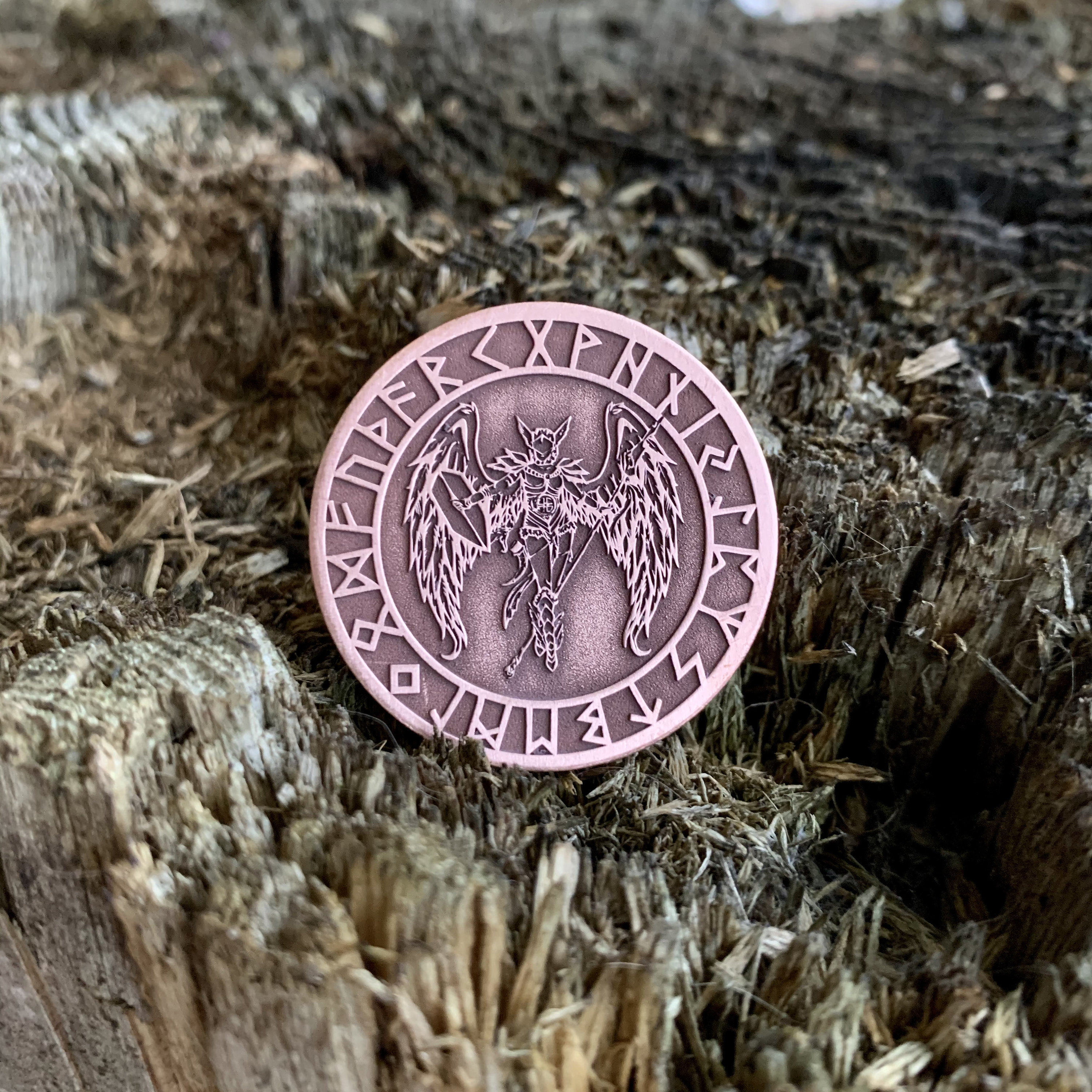 VALKYRIE Coin VALKYRIE Pendant VALKYRIE Keychain Valkyrie - Etsy