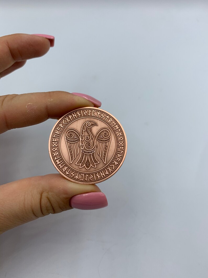 CUSTOM Coin Pendant Keychain or Pin 33 mm 129 inch | Etsy