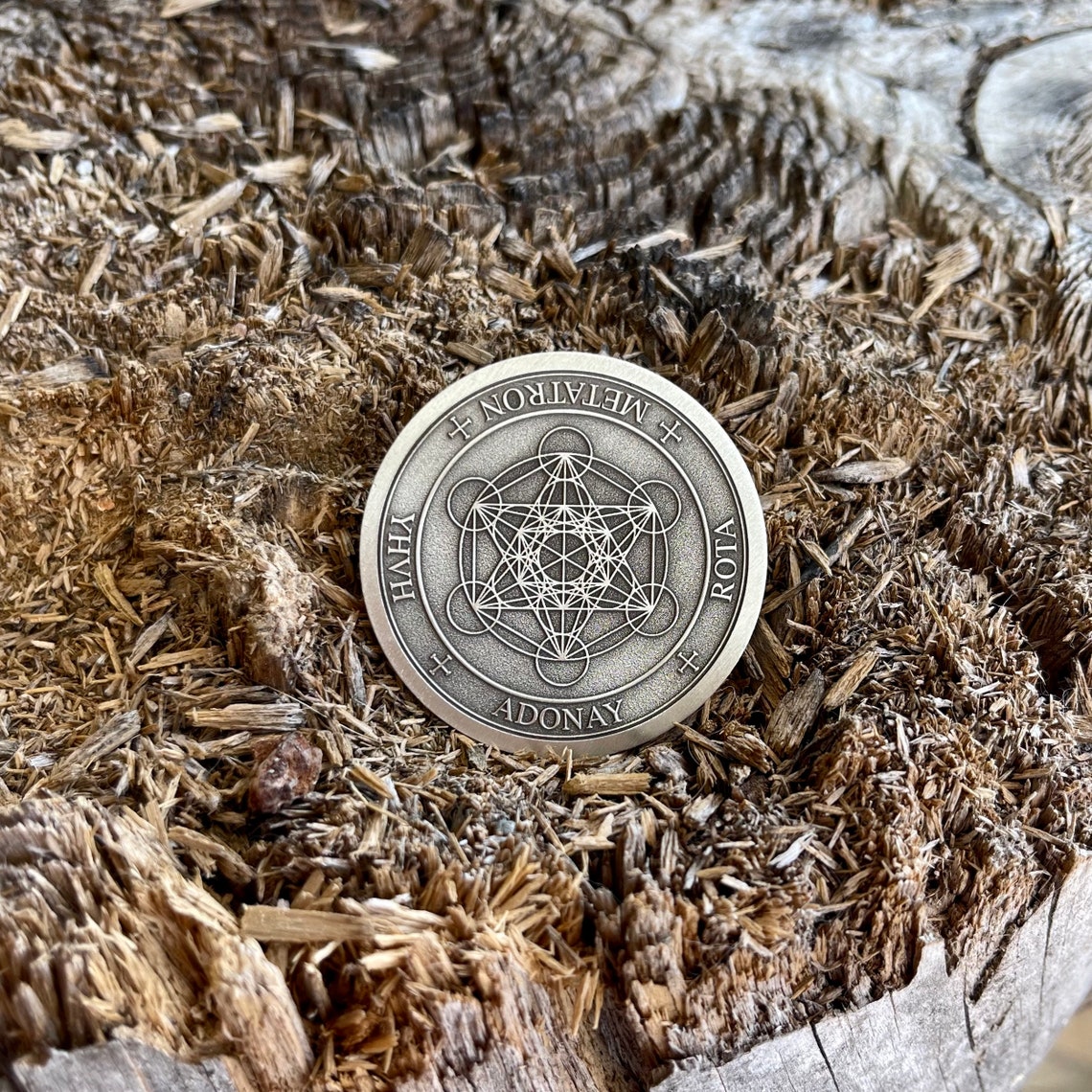 ARCHANGEL METATRON SEAL Seal of Archangel Metatron Coin - Etsy