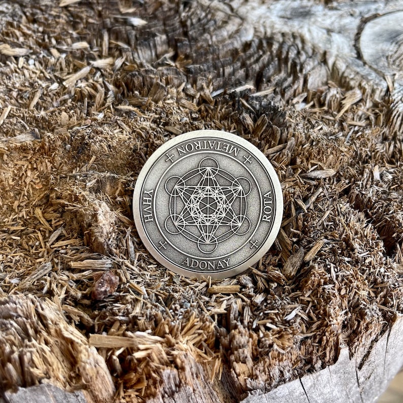ARCHANGEL METATRON SEAL Seal of Archangel Metatron Coin - Etsy