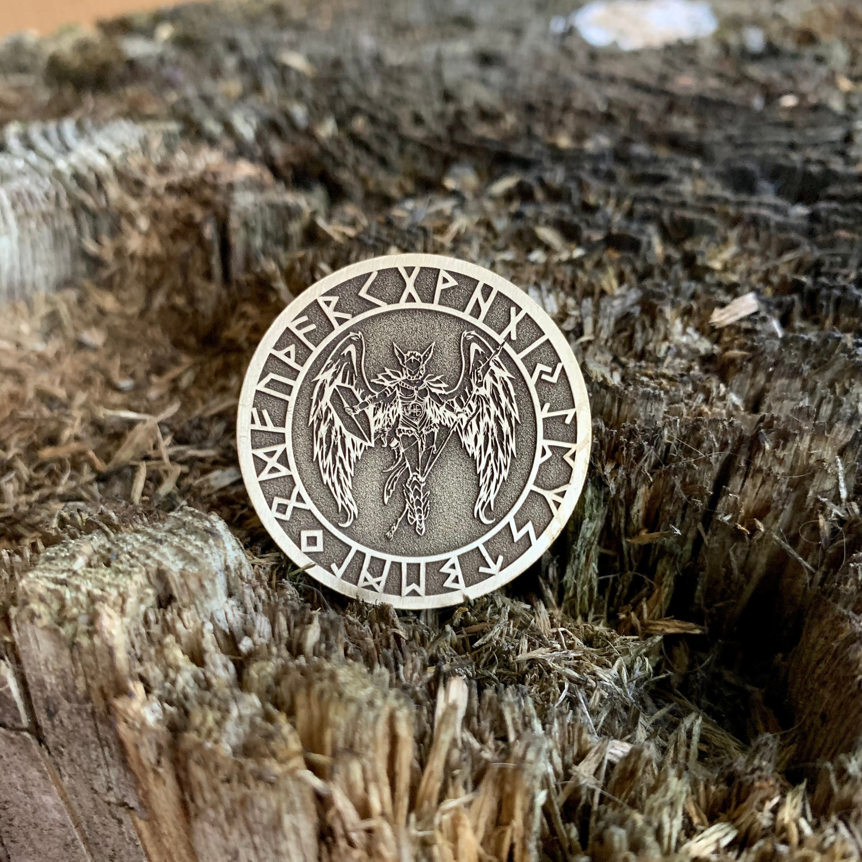 VALKYRIE Coin VALKYRIE Pendant VALKYRIE Keychain Valkyrie - Etsy