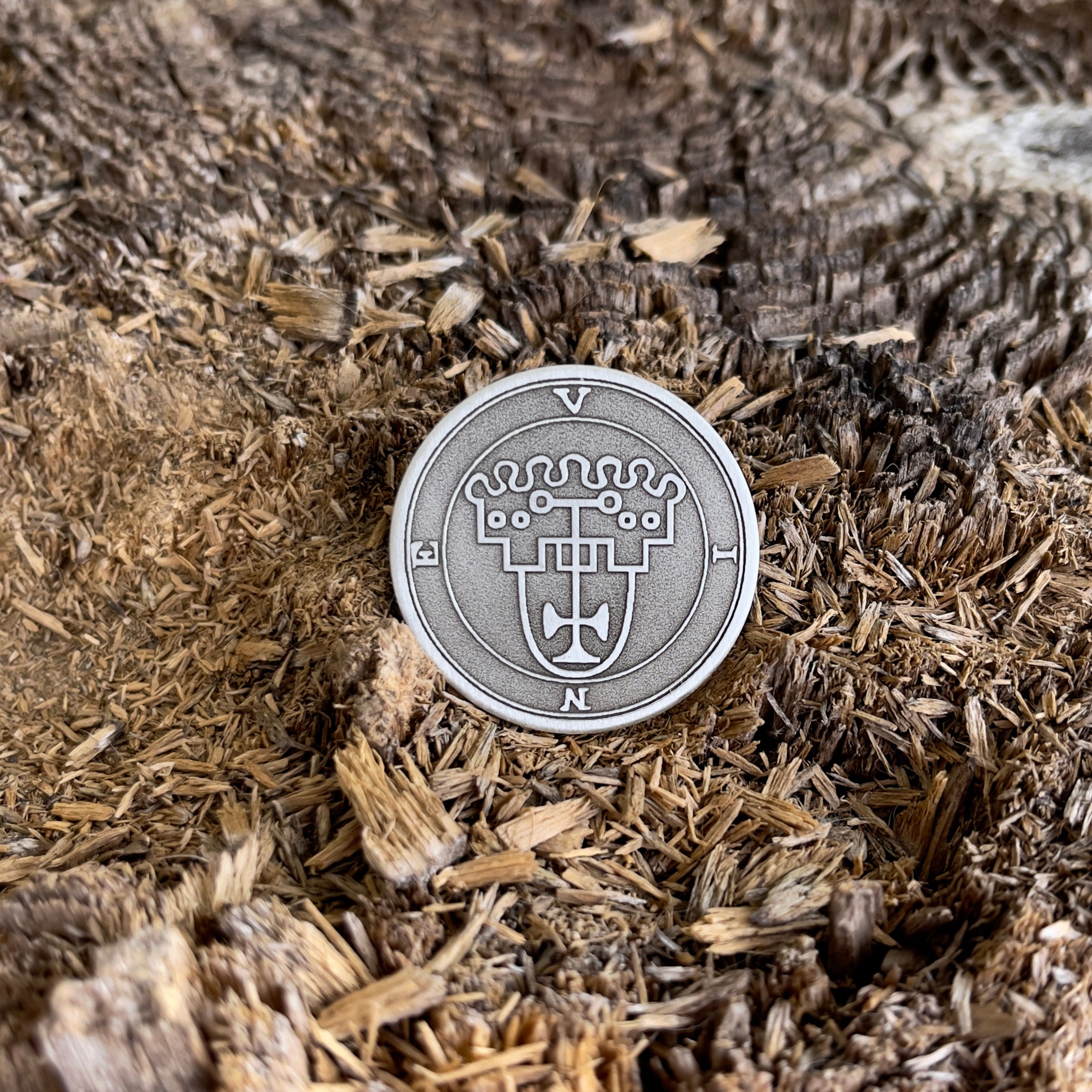 SEAL OF VINE Goetia Coin Vine Coin Pendant - Etsy