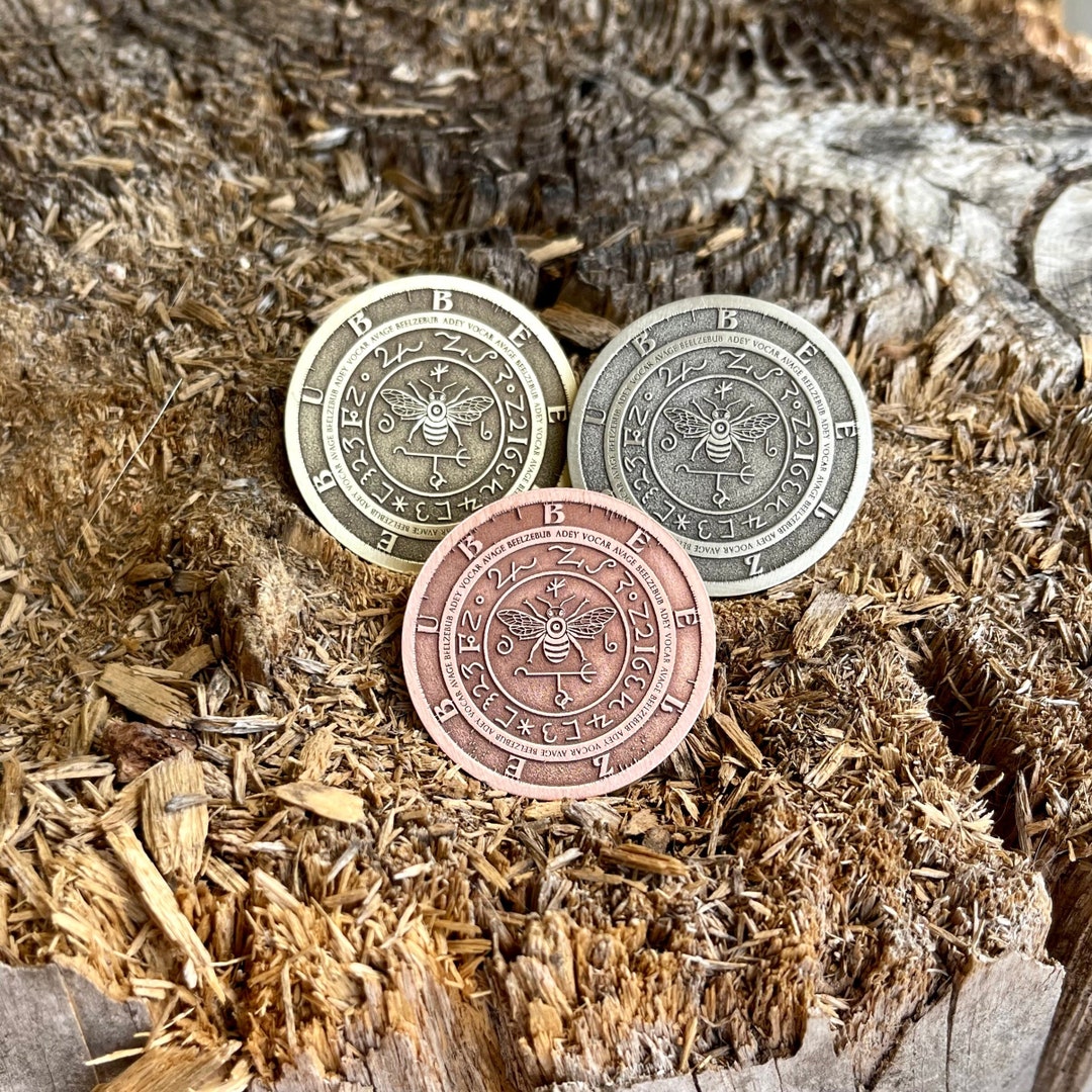 BEELZEBUB Coin || Beelzebub Seal || Beelzebub Coin | Beelzebub Demon ...