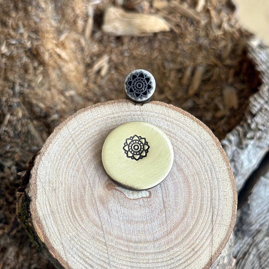 MANDALA Metal Stamp || Mandala Metal Die || Metal Stamps || Jewelry ...