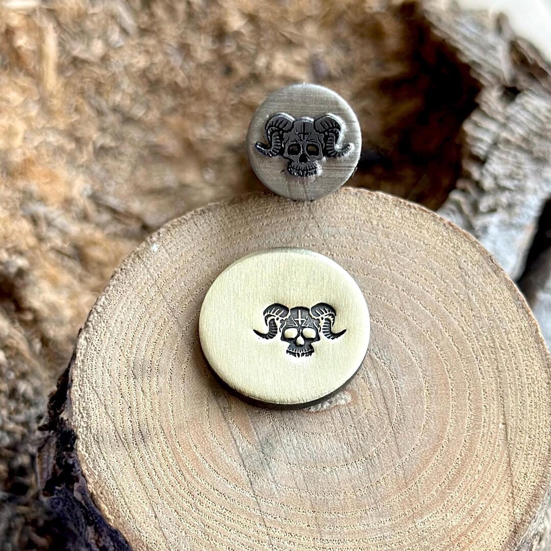 BAPHOMET Metal Stamp || Baphomet Metal Die || Metal Stamps || Jewelry ...