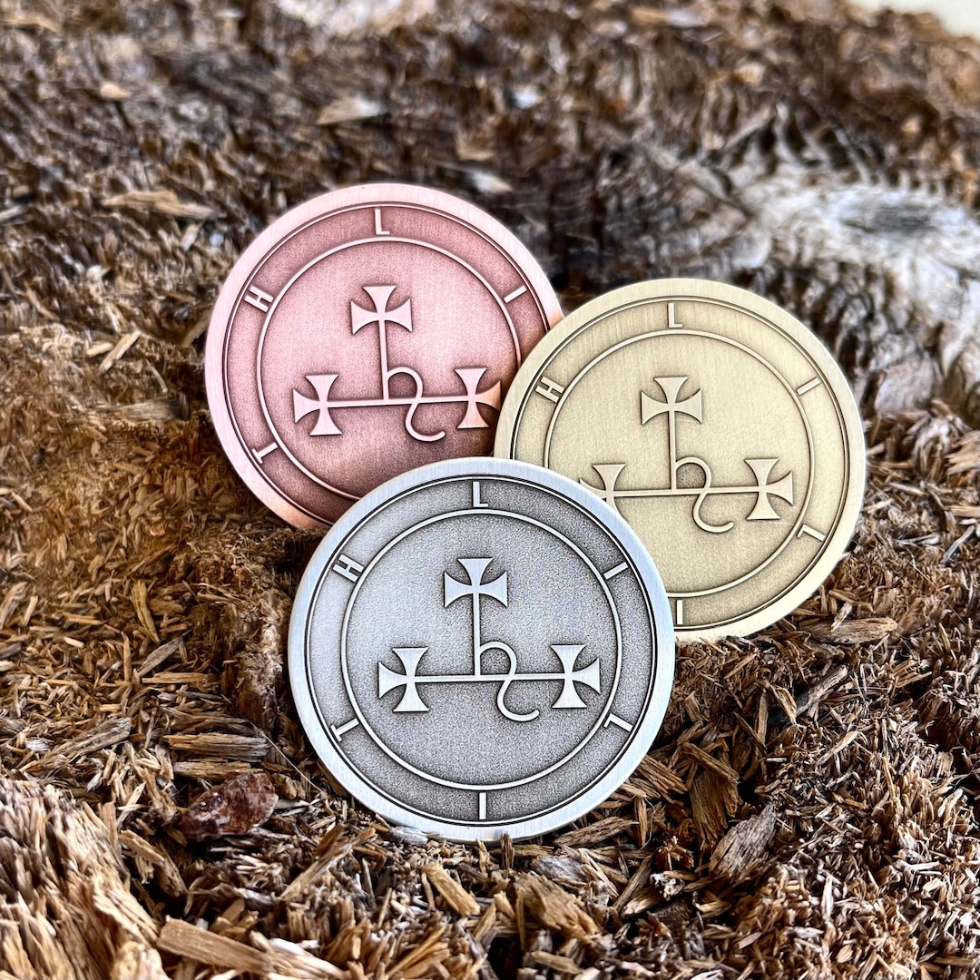 SEAL OF LILITH || Seal of Lilith || Coin, Pendant, Keychain, Pin Badge ...