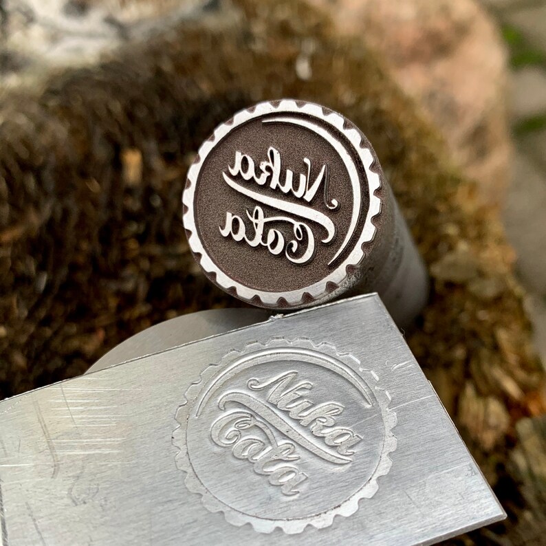 CUSTOM METAL STAMP Custom Metal Die Metal Stamps Jewelry - Etsy