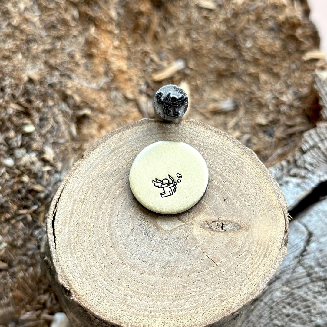 CUPID Metal Stamp || Love Symbol Cupid Metal Die || Metal Stamps ...