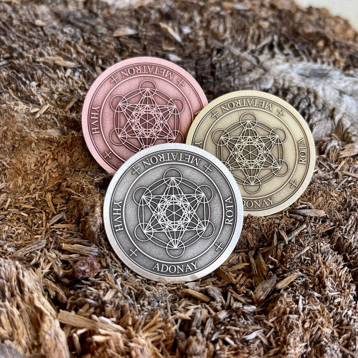 ARCHANGEL METATRON SEAL Seal of Archangel Metatron Coin - Etsy