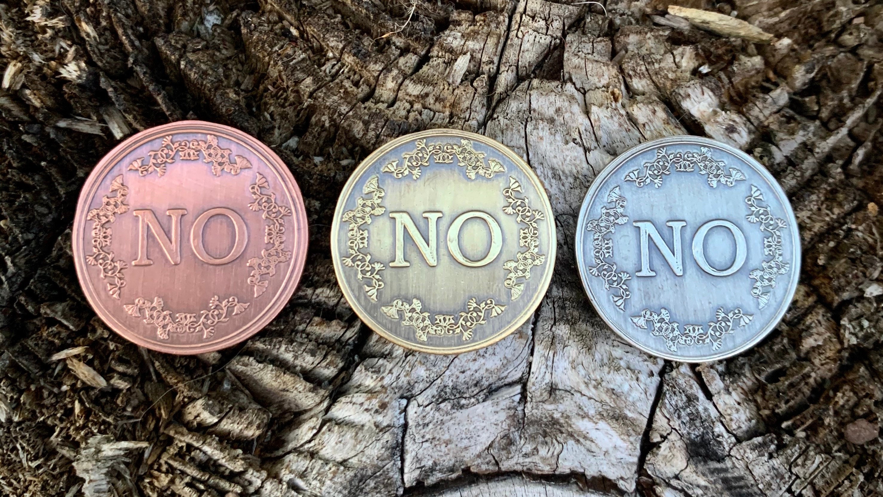 Yes No Coin Oracle Coin Decision Coin - Etsy Australia