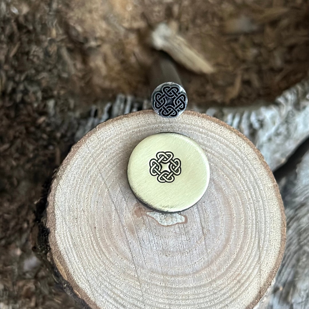 CELTIC KNOT Metal Stamp || Celtic Shield Knot Metal Die || Metal Stamps ...