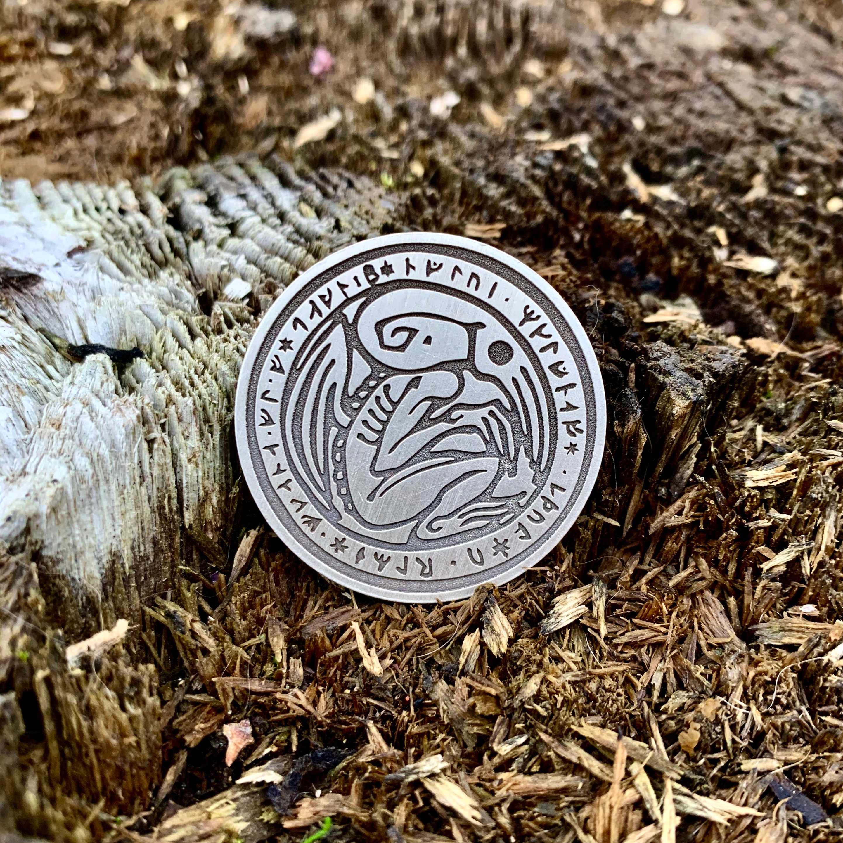 CTHULHU Coin CTHULHU Pendant CTHULHU Keychain Cthulhu Pin | Etsy