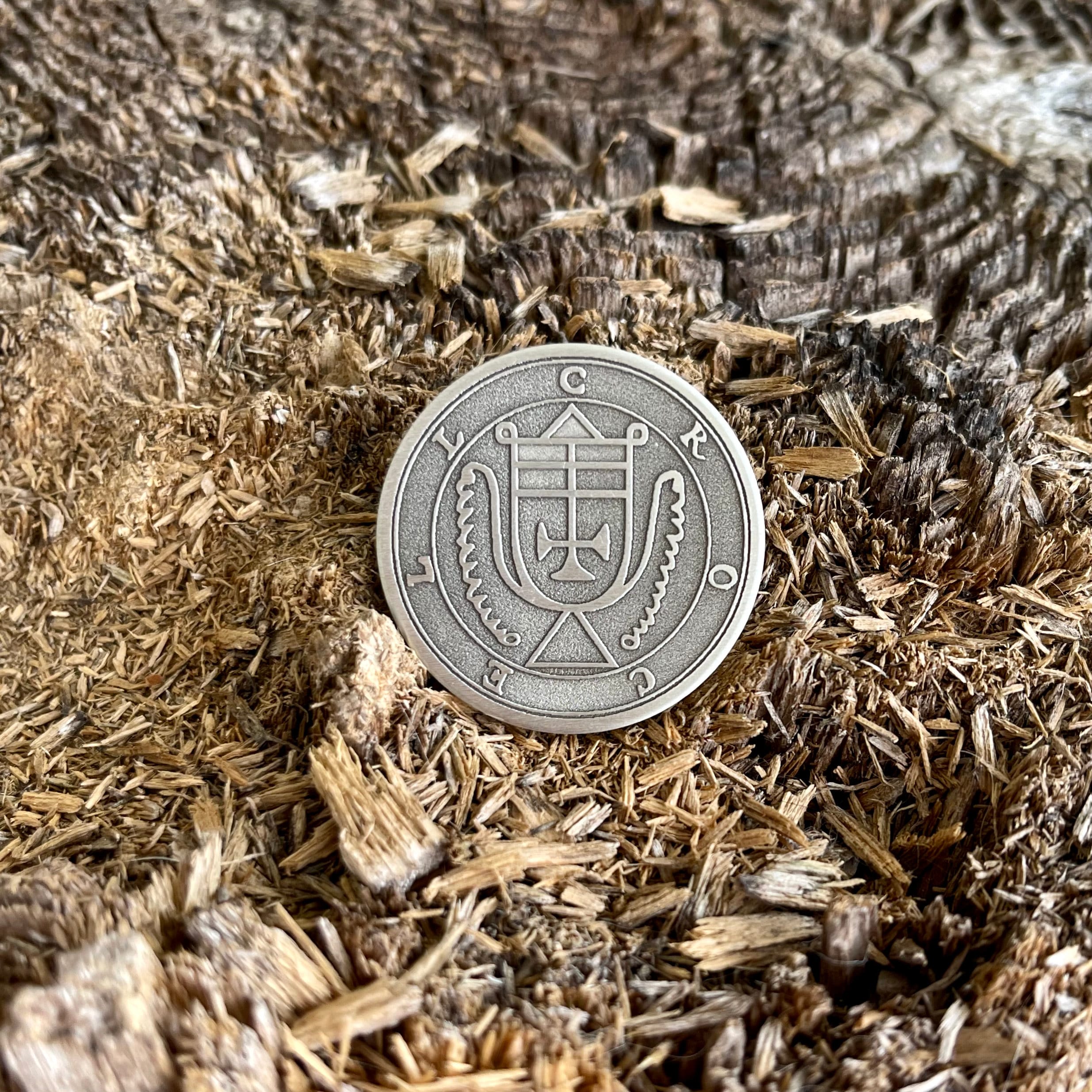 SEAL OF CROCELL Goetia Coin Crokel Coin Pendant - Etsy