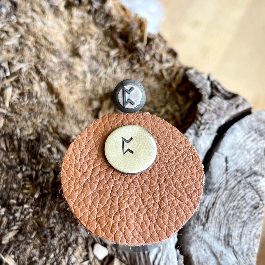 RUNE ALPHABET P Futhark Rune Alphabet Metal Stamp Metal Die Jewelery ...