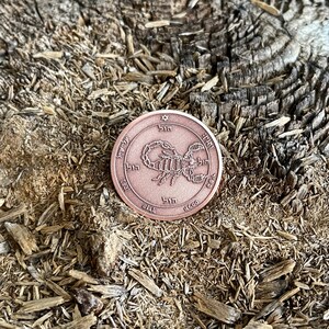 5th MARS SEAL Coin || the Fifth Pentacle of the Mars Coin || Solomon ...
