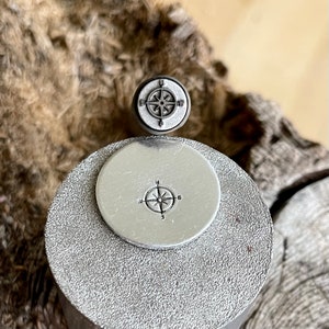 COMPASS METAL STAMP || Compass Metal Die || Metal Stamps || Jewelry ...