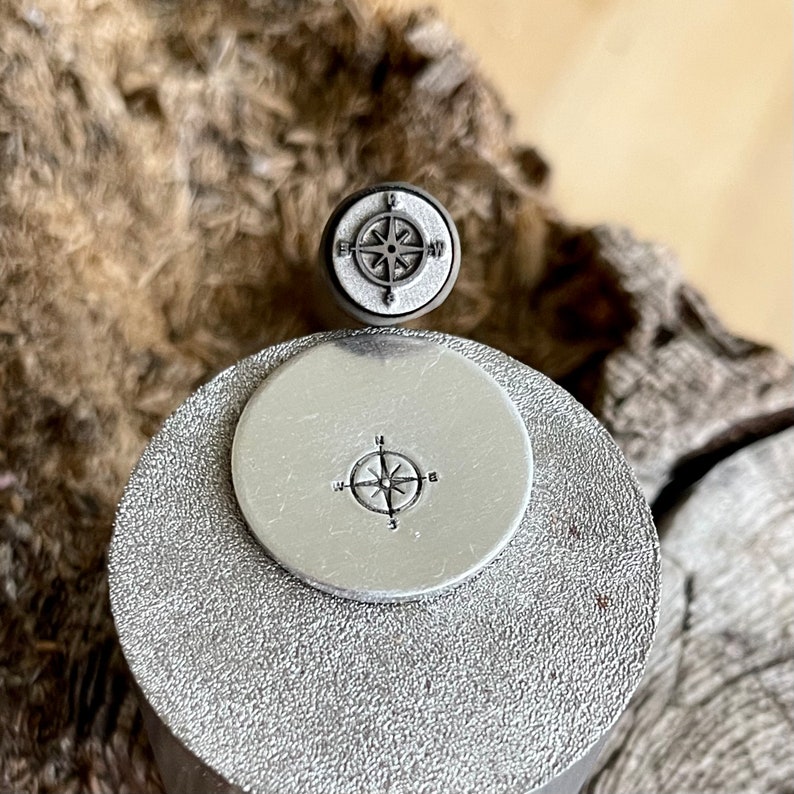 COMPASS METAL STAMP || Compass Metal Die || Metal Stamps || Jewelry ...