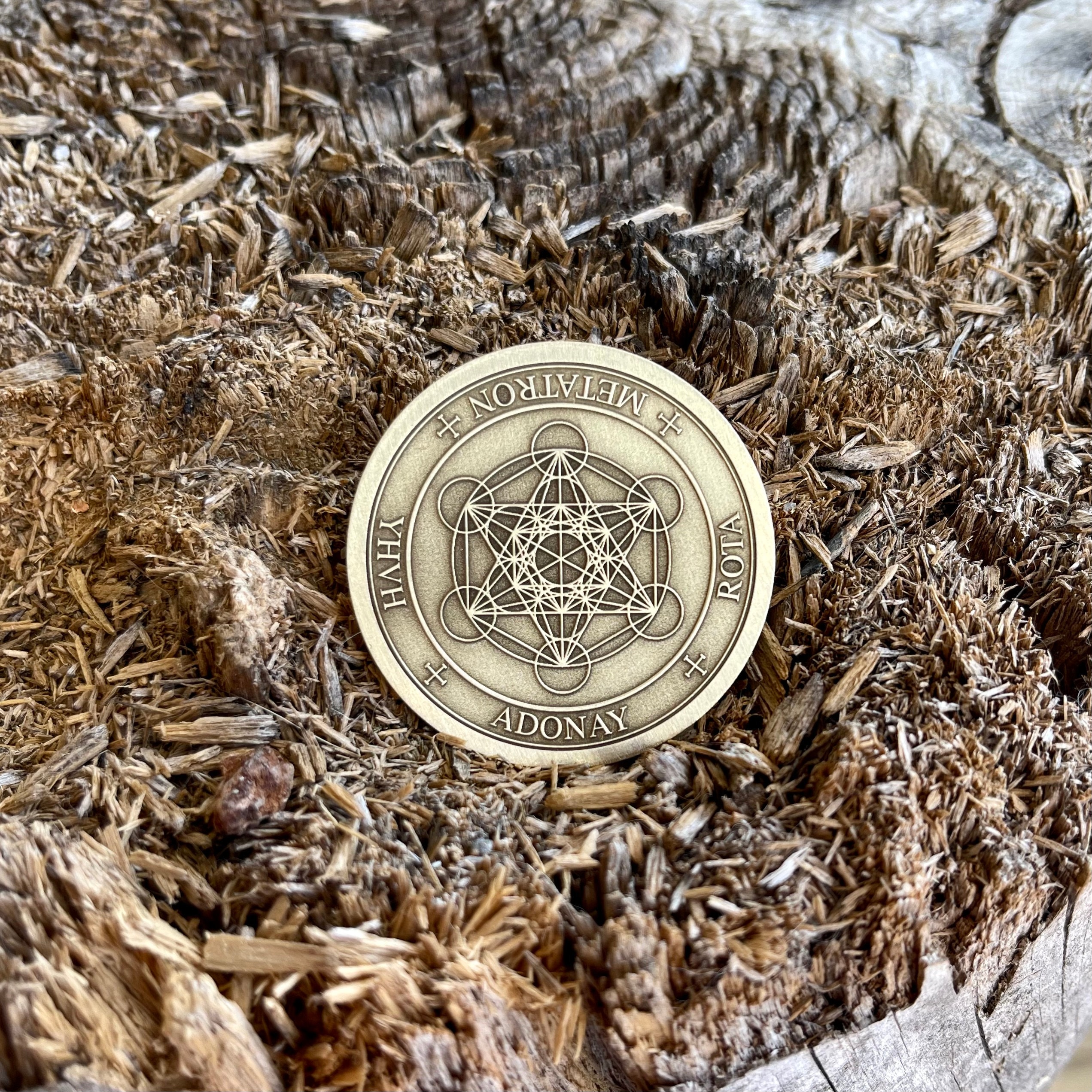 ARCHANGEL METATRON SEAL Seal of Archangel Metatron Coin - Etsy