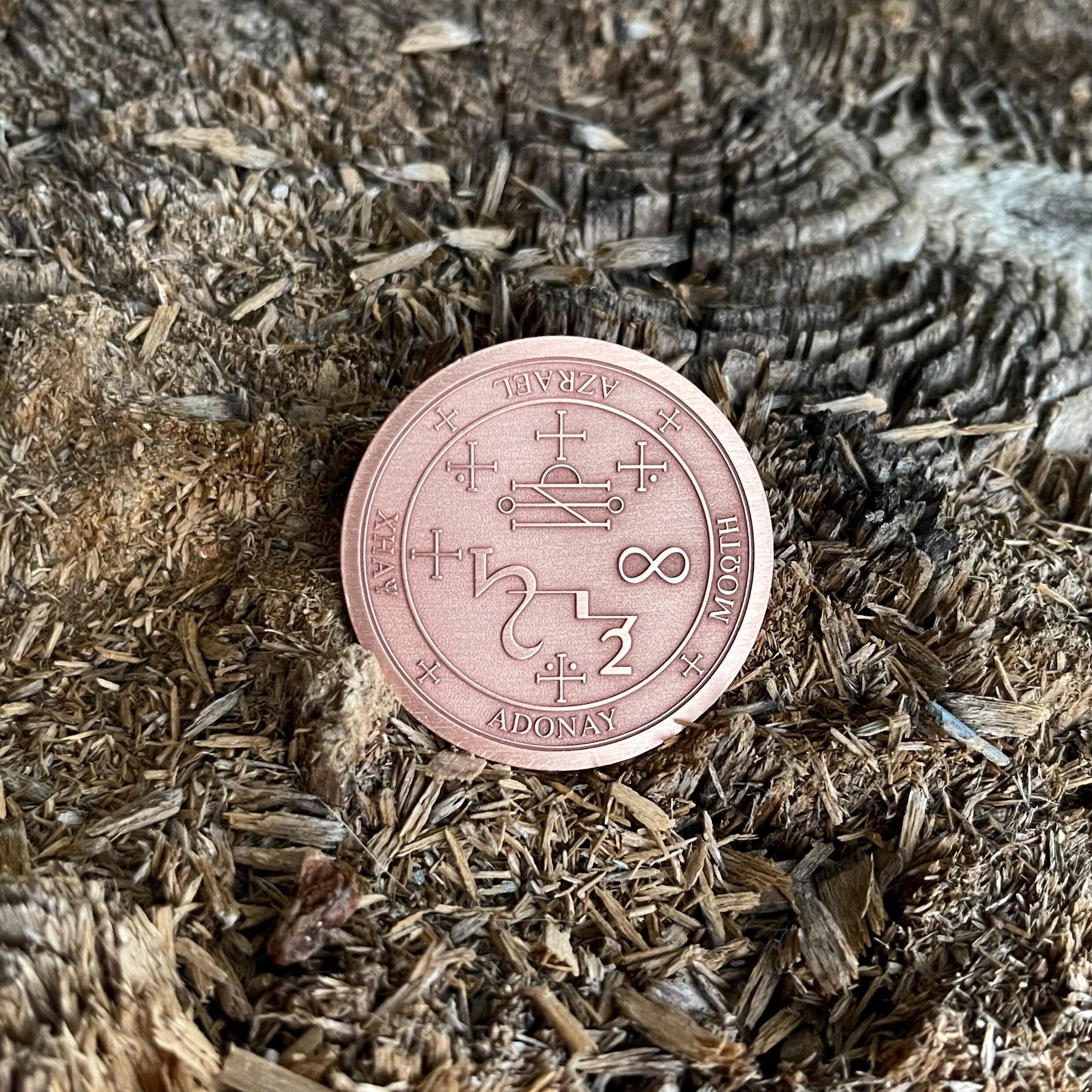 ARCHANGEL AZRAEL SEAL Seal of Archangel Azrael Coin - Etsy Australia