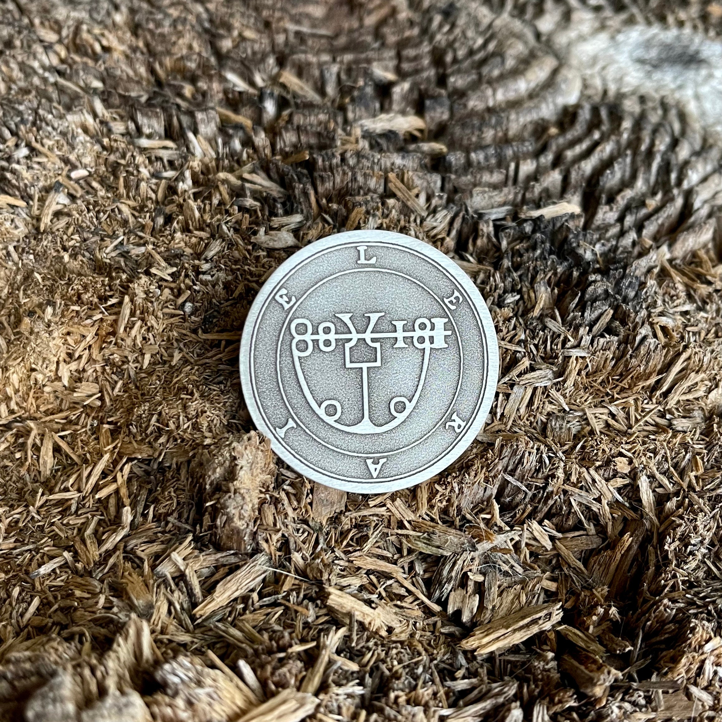 SEAL OF LERAIE Goetia Coin Leraye Coin Pendant - Etsy