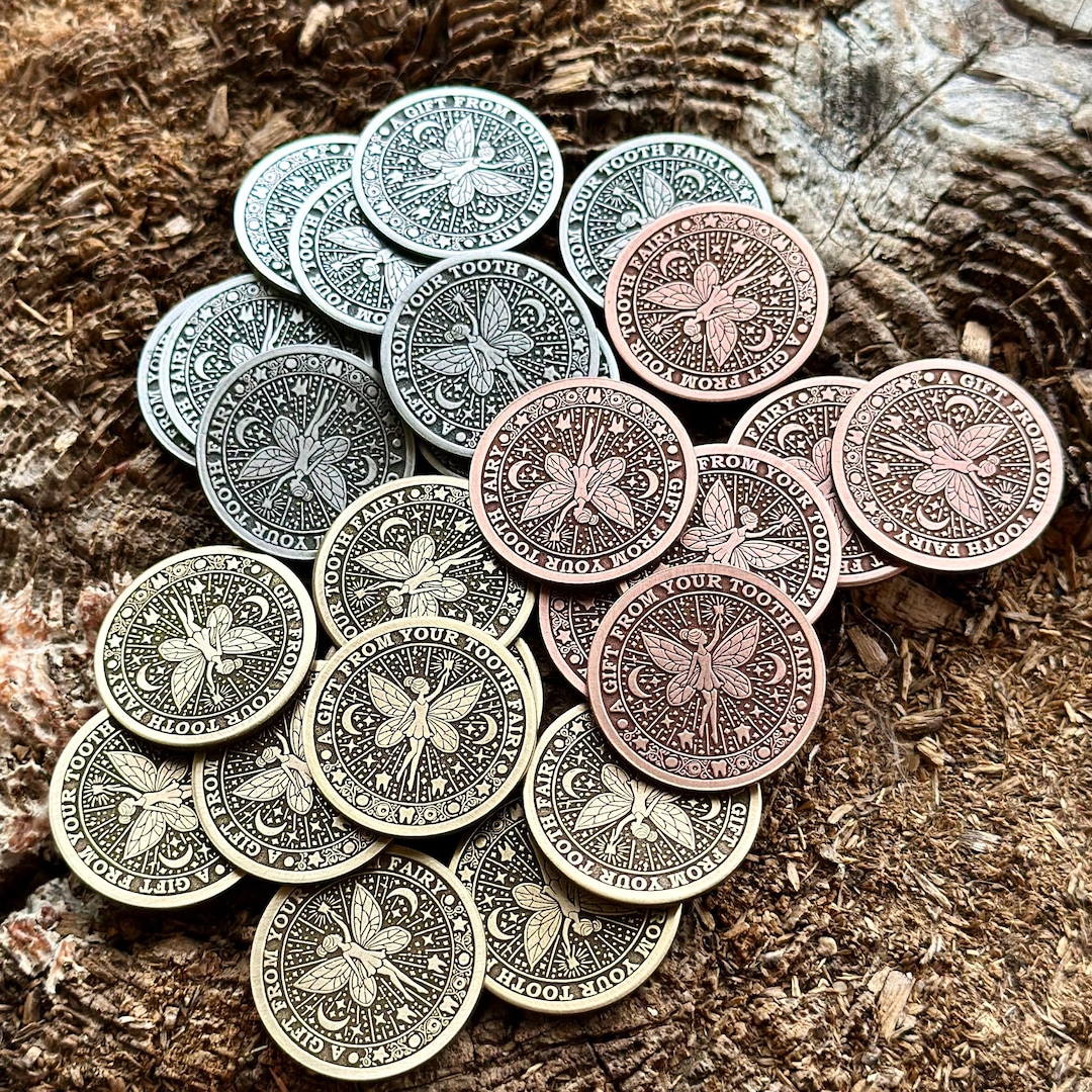 Tooth Fairy Gift Coin || Souvenir Coin || Gift From A Tooth Fairy Coin ...