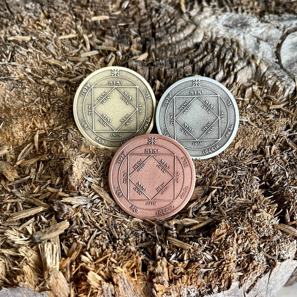 3rd SUN SEAL Coin || the Third Pentacle of the Sun Coin || Solomon ...