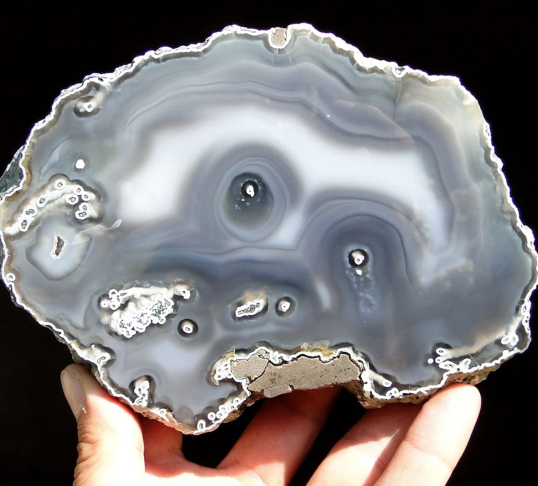 XL Over 6" (1 Kg = 2.17 LB) Huge Natural Color AGATE - Morocco, Asni ...