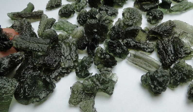 Powerful Real Green Tektite MOLDAVITE 100% Natural From - Etsy