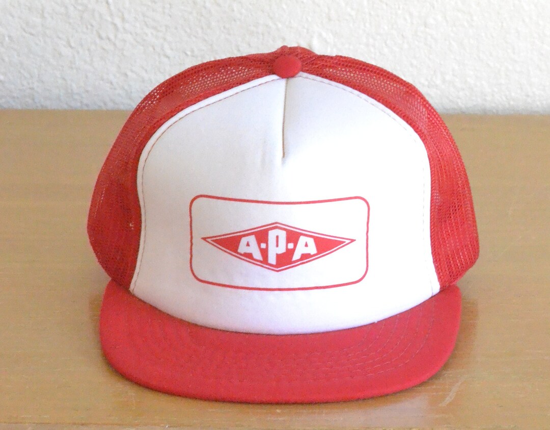 Vintage A-P-A Trucker Hat - Etsy