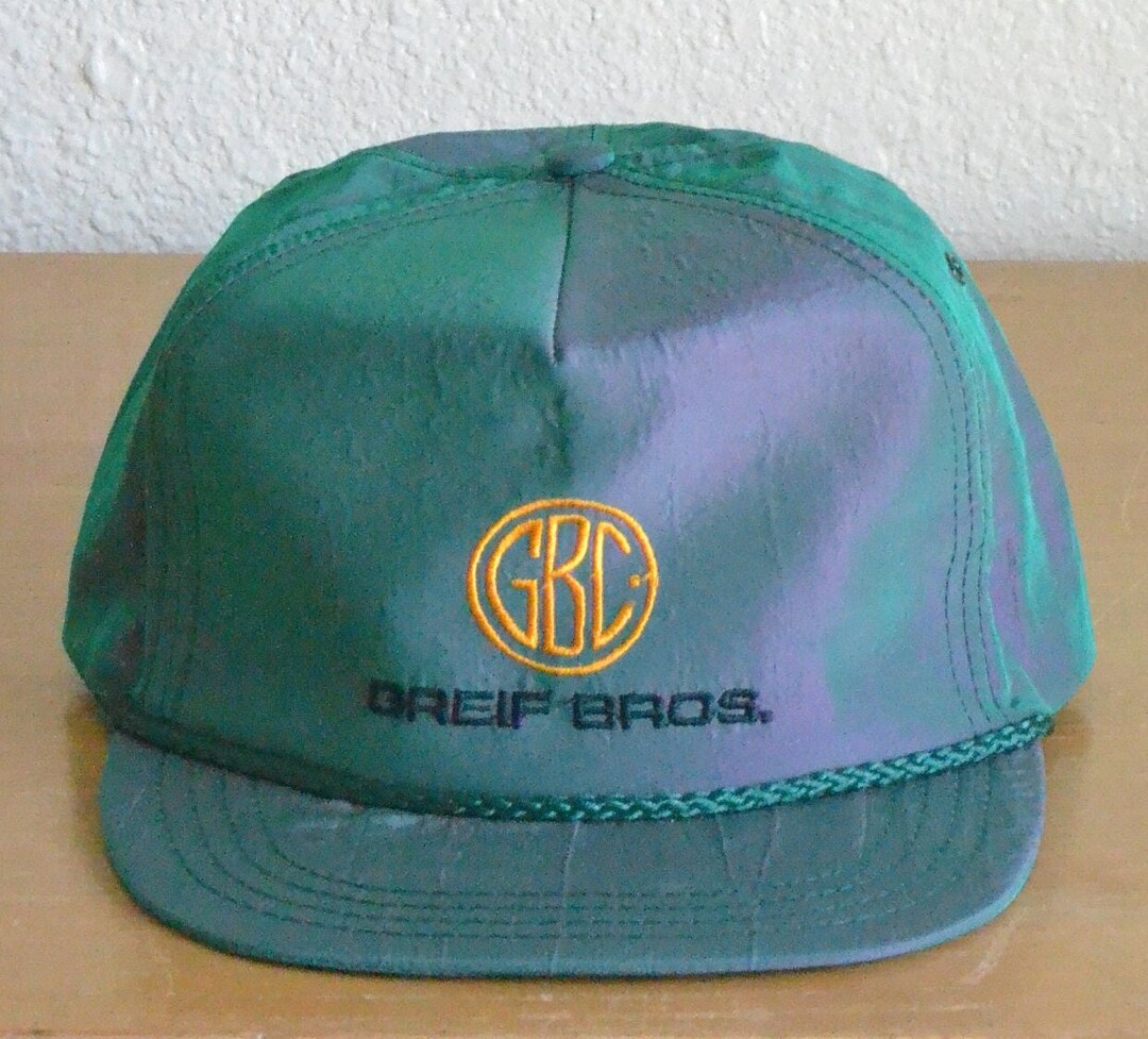 Vintage Greif Bros. Company Nylon Multicolor Nylon Rope Trucker Cap ...