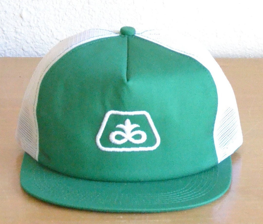 Vintage Pioneer Seed Trucker Hat made in U.S.A. - Etsy