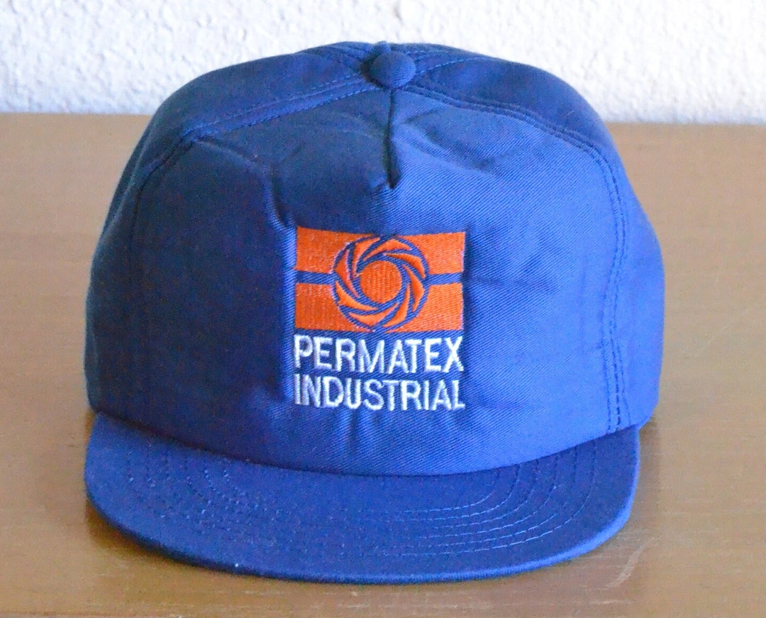Vintage Permatex Industrial Trucker Cap made in U.S.A. - Etsy