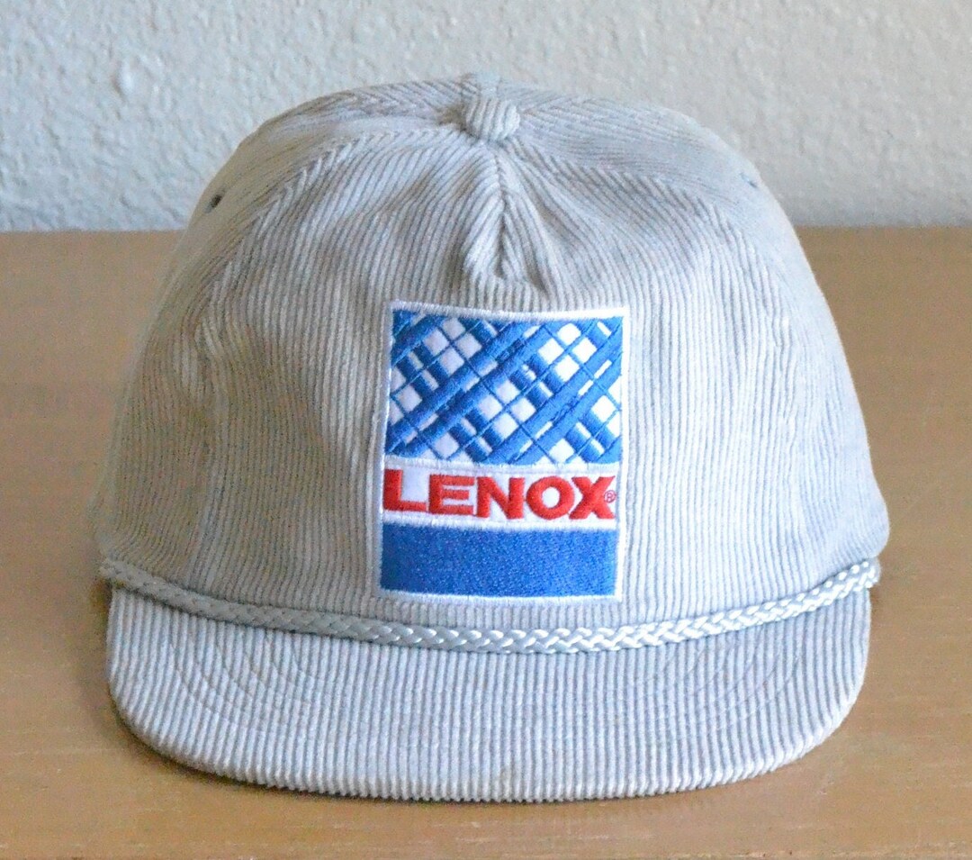 Vintage Lenox Corduroy Trucker Cap - Etsy