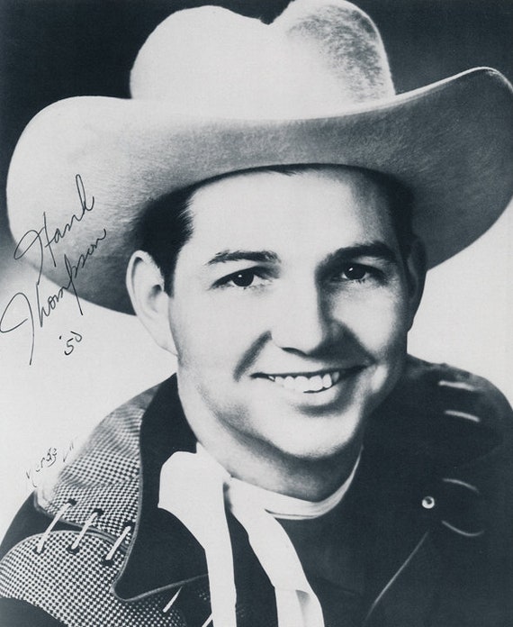 Vintage Sighed Country Singer Hank Thompson Country S… - Gem
