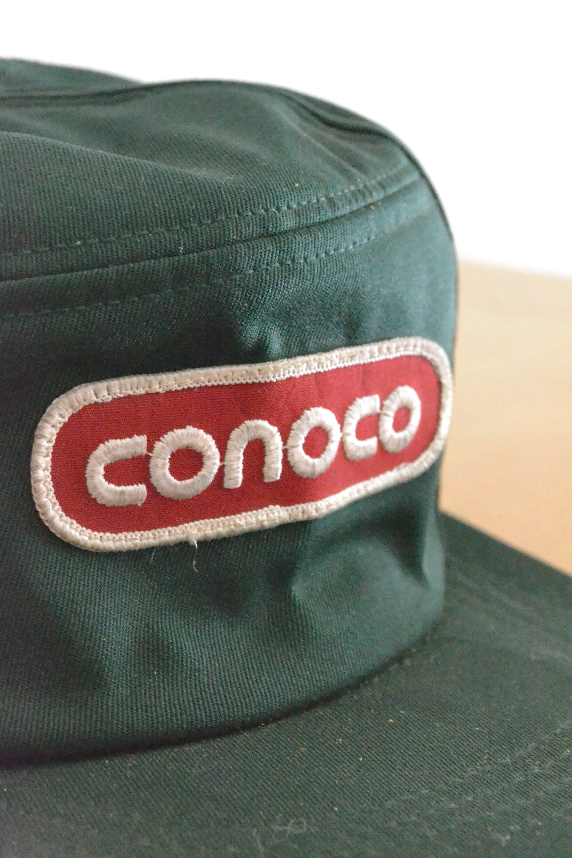 Vintage Conoco Gas Station Service Attendant Cap made in | Etsy
