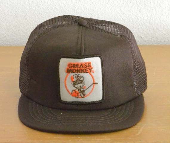 Vintage Grease Monkey Trucker Hat made in U.S.A. | Etsy