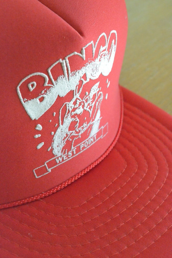 Vintage Bingo West Point Trucker Hat - Gem