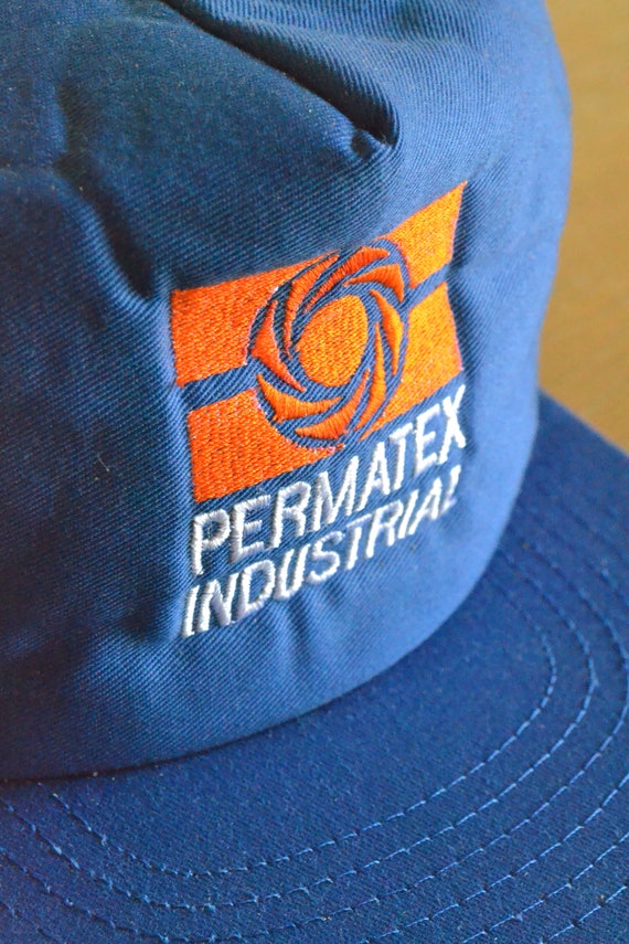Vintage Permatex Industrial Trucker Cap (Made In U.S.… - Gem