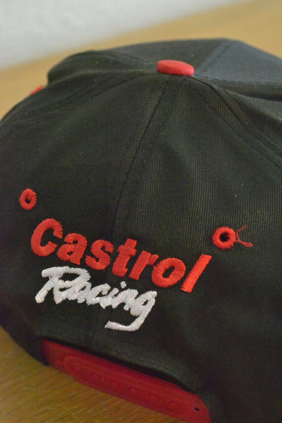 Vintage Force GTX Car Castrol Racing Logo 7 Cap - Gem