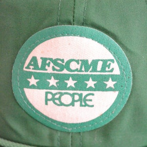Vintage ASFCME People Patched Cap - Etsy